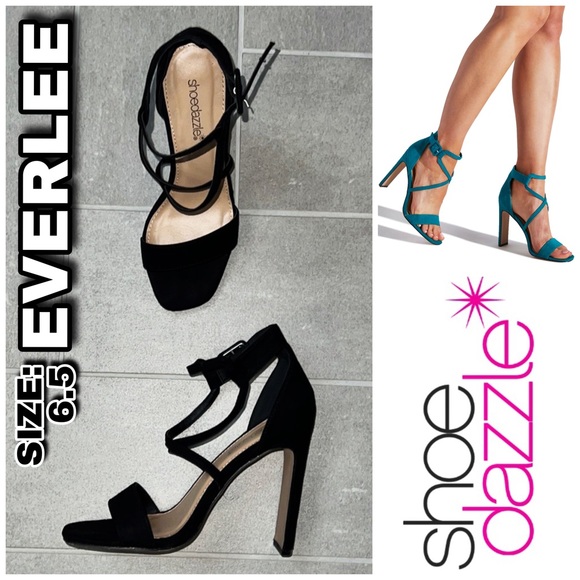 Shoe Dazzle | Shoes | Like New Shoe Dazzle Everlee Black Stiletto Open ...